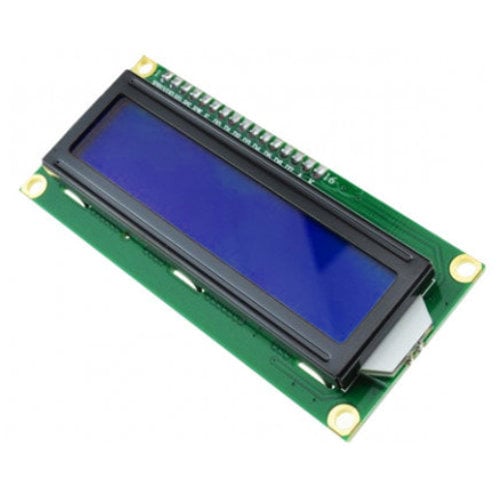LCD 16x2 White on Blue - 3.3V - Micro Robotics