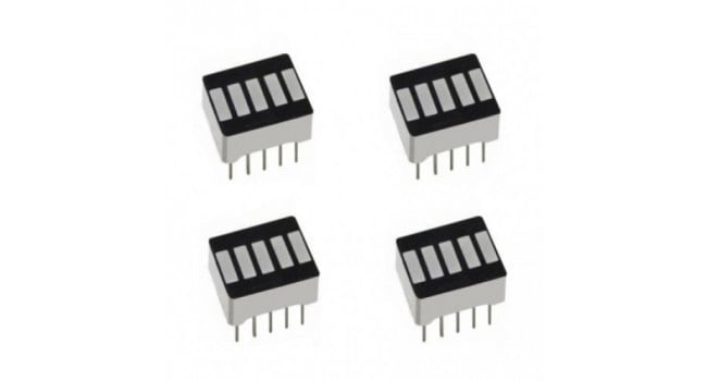 Bargraph LED 5 Segment (Pack of 5) - Micro Robotics