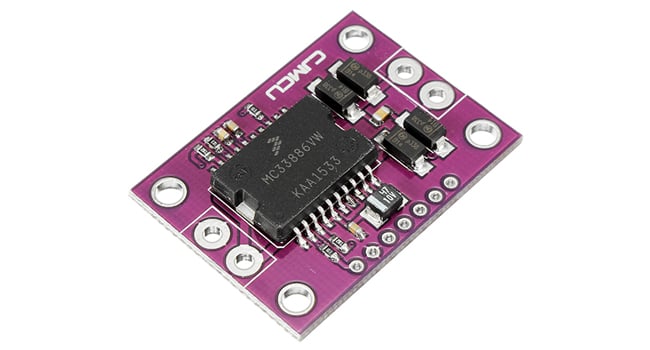 MC33886 H-Bridge 5A Module - Micro Robotics