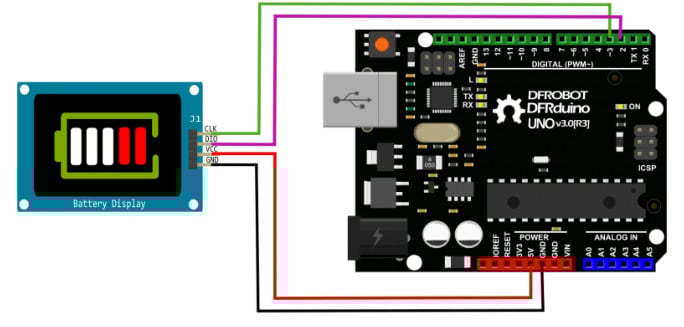 Battery Capacity Indicator - Micro Robotics